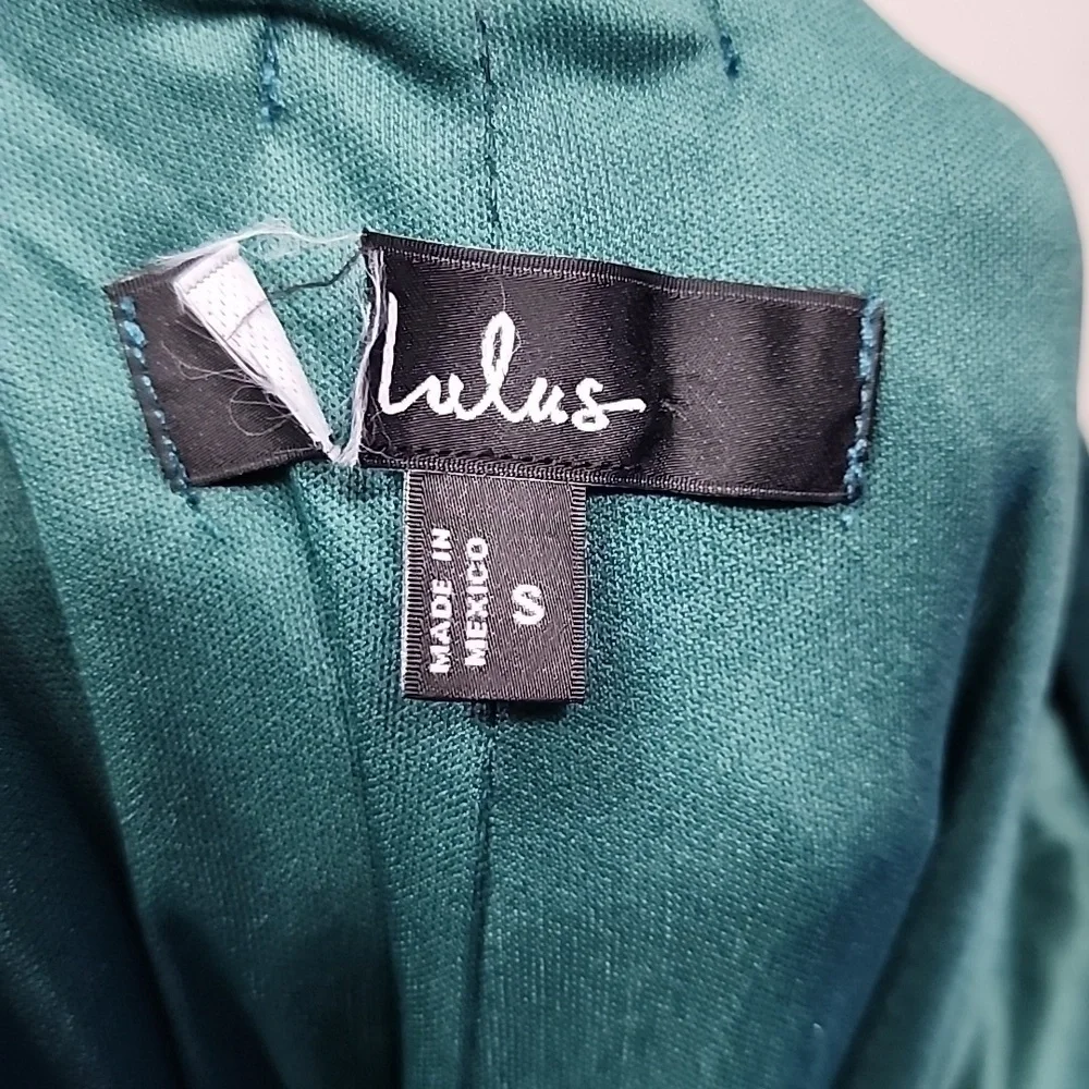 Lulus | Dresses | Lulus Exquisite Refinement Emerald Backless Bow ...